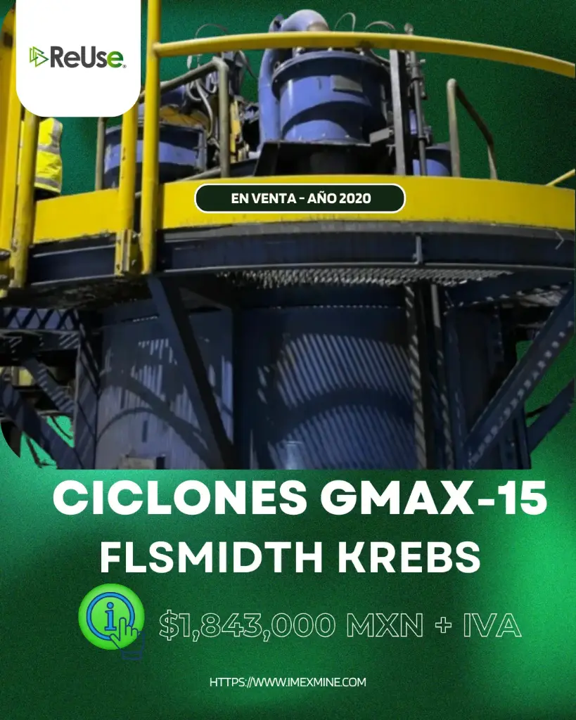 Ciclones GMAX-15 FLSmidth Krebs | ReUse